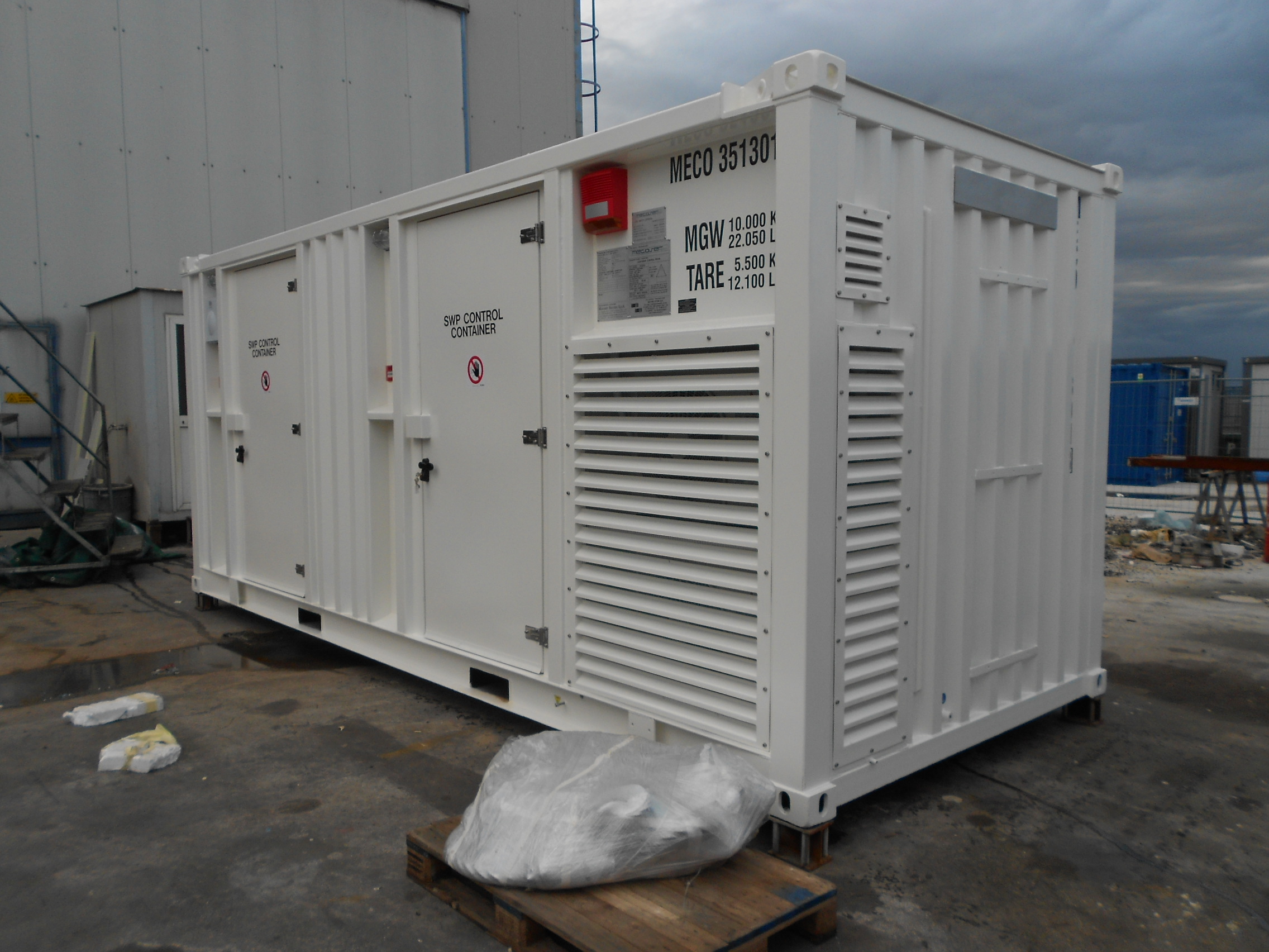 Mobile Air Compressor Project - Mecoser Sistemi - Custom Containers