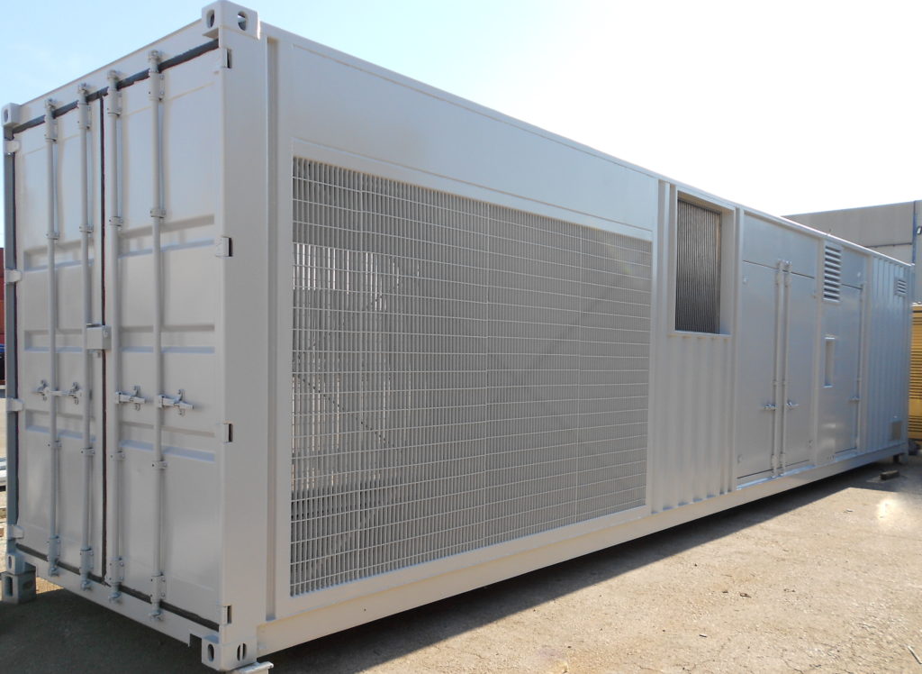 Generator set Container - Mecoser Sistemi - Custom Containers