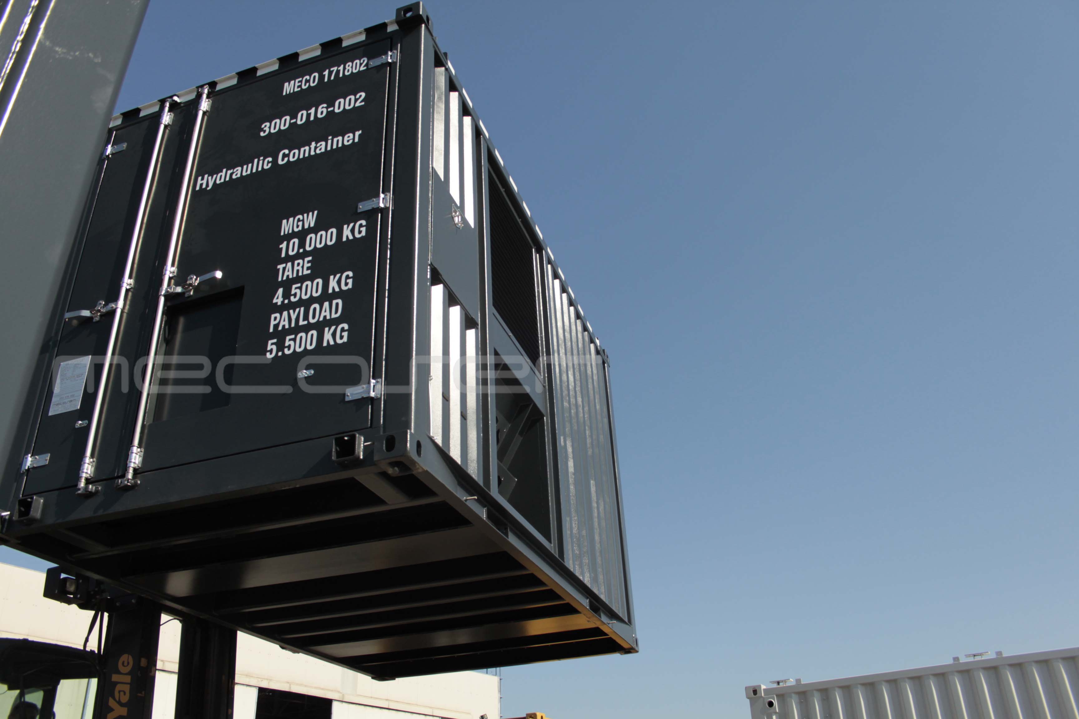 Offshore Sound Isolated Containers - Mecoser Sistemi - Custom Containers