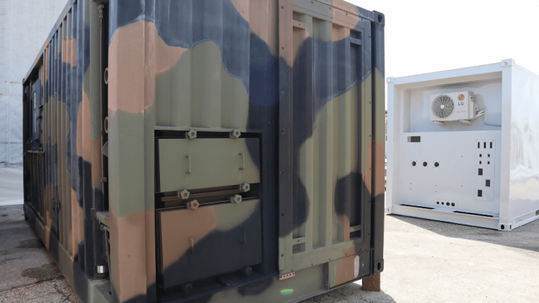 CONTAINER FOR THE FRENCH MINISTRY OF DEFENSE - Mecoser Sistemi - Custom ...